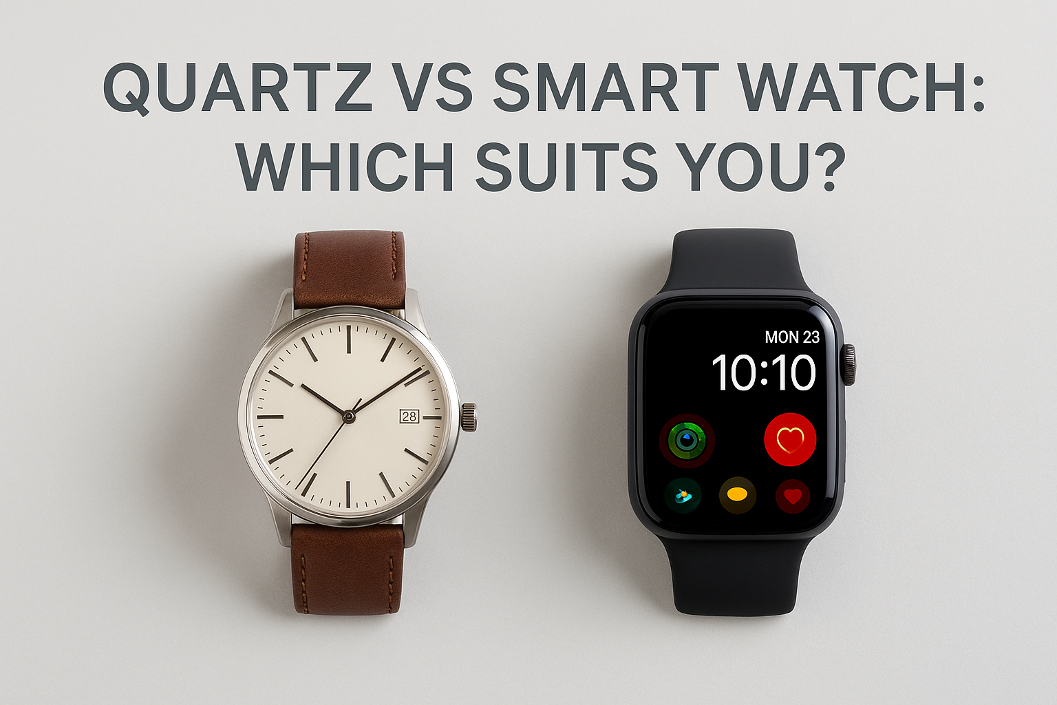 Quartz vs. Smart Watches: Which One Suits Your Lifestyle? – Watches X Lab